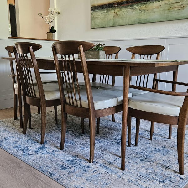 Set of 4 Mid Century Wooden Furniture Legs, Customizable Color and Size ...