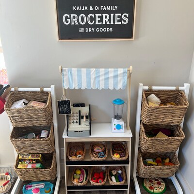 Personalized Grocery Sign groceries and Dry Goods Groceries - Etsy