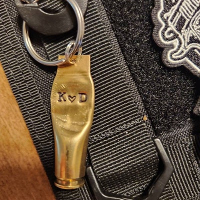 Bullet Keychain Hand Stamped Personalized Bullet Keychain Valentine's ...