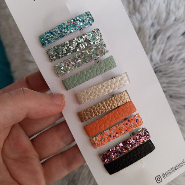 Mickey Mouse Hair Clips Sequin Mickey Clips Toddler Disney Hair Clips ...