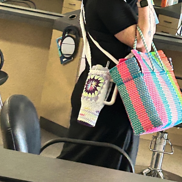 Stanley Cup Crossbody Crochet Pattern - Etsy