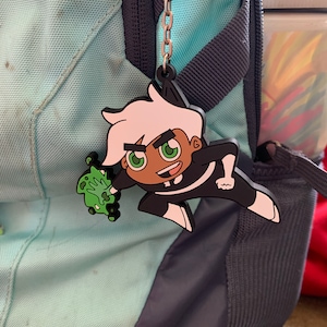 Danny Phantom Keychain - Etsy