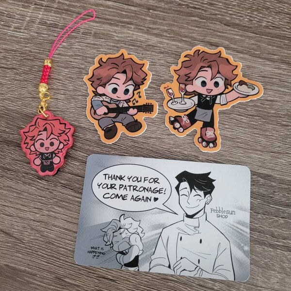 Rody Lamoree | Dead Plate | Matte Vinyl Stickers - Etsy