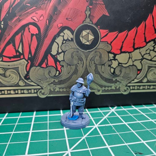 City Guards With Torches 3D Printed Resin Miniature | Tabletop Role ...