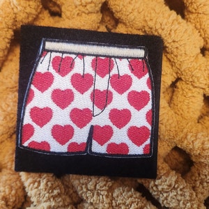 They/them Causing May/hem Pronoun Patch, Non-binary Personal Pronouns Badge, LGBTQIA Jacket or ...