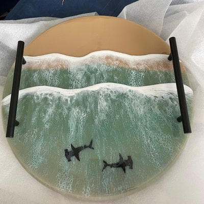 Walnut W/ Turquoise Epoxy River Flight Set Bourbon Flight - Etsy