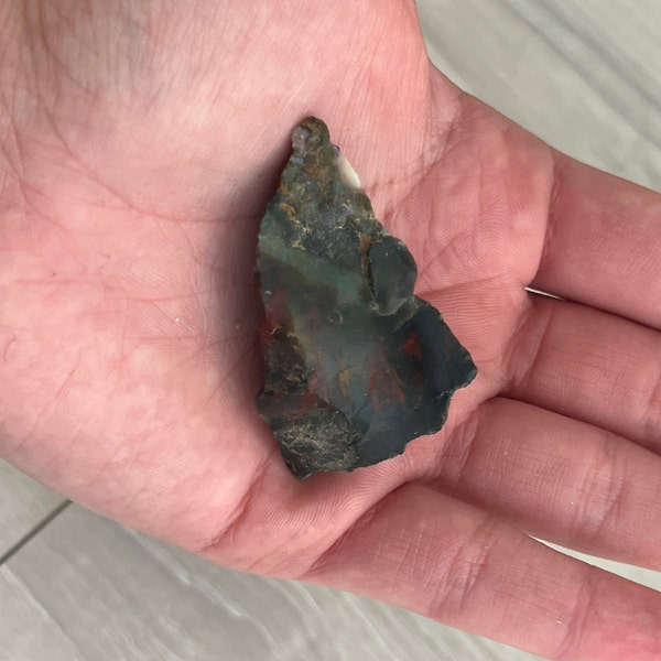 Raw Bloodstone Crystal - Bloodstone Raw - Rough Bloodstone Gemstone ...