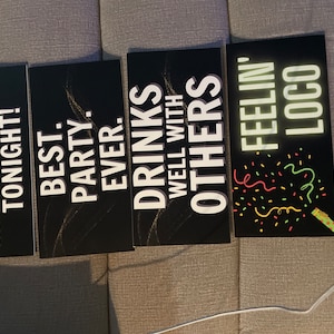 Basic Bundle 1, Photo Booth Props, 360 Photo Booth Props, Custom ...