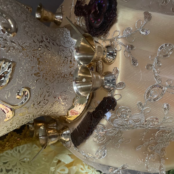 Oshun Brass Ada Logun Ede Yoruba Cutlass Oshun Brass Tool Osun Corona ...