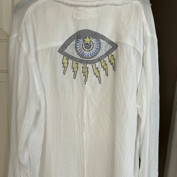 Star Iron on Transfer , Rhinestone Star Hot Fix Transfer , Bling Star ...