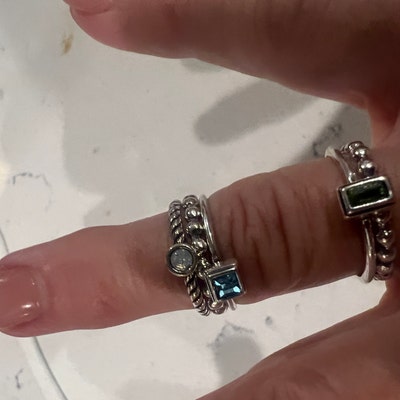 Design Your Own Set of Gold Stackable Rings Stacking Rings - Etsy UK