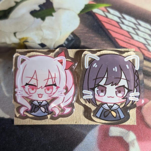 1.5" Mizuena Acrylic Pins - Etsy