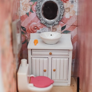 Dollhouse Miniature Pool Float, Swimming Inflatable, Yellow Duck Tube ...