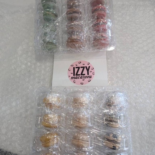 Izzy French Macarons: Assorted Flavors, Standard Packaging - Etsy
