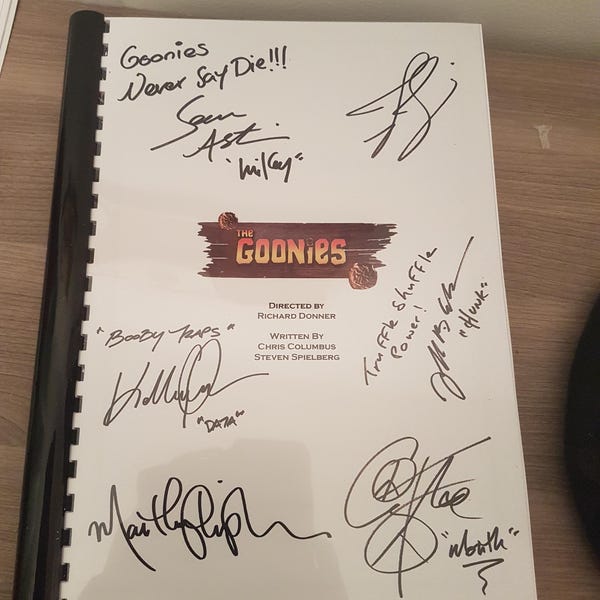 PURPLE RAIN Signed Movie Script, Screenplay, Prince, Present, Birthday ...