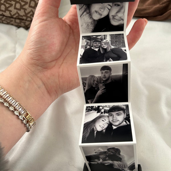 Personalised Photo Pull up Gift Box for Him or Her, Boyfriend ...