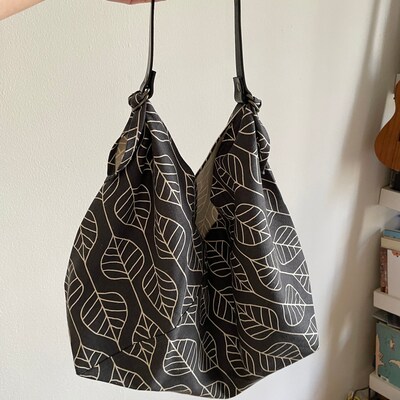 Azuma Bag With Leather Handle, Azuma Bag, Azumabukuro, Eco Bag ...