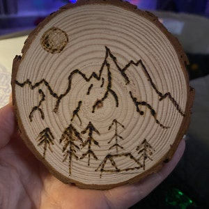 Set of 3 Southern Pine Wood Rounds - Etsy