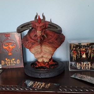Diablo 2 Cube Diorama 3D Videogame Resurrected Gift for Gamer Shadow ...