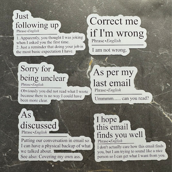 Laptop Stickers Funny, Office Laptop Stickers, Sticker for Laptop ...
