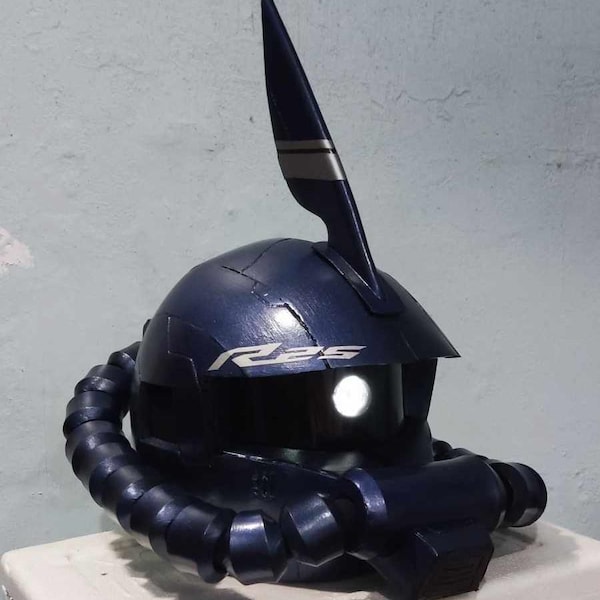 Zaku II Helmet Gundam Foam Pattern - Etsy