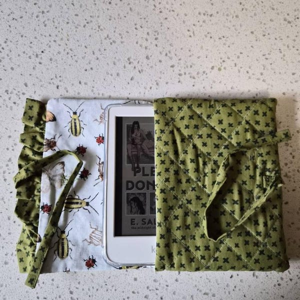 Quilted Kindle Cover Sewing Pattern - PDF Sewing Pattern - Kindle Cover ...