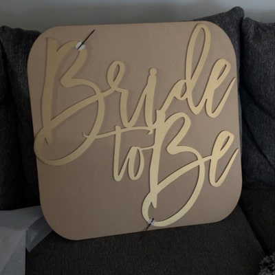Bride to Be Sign for Bridal Shower, Bride Sign, Wedding Signs, Wedding ...