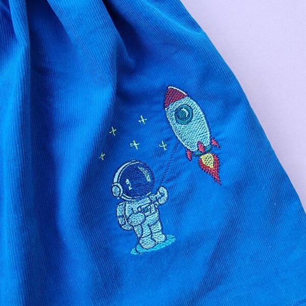 Astronaut Embroidery Designs - Baby Boy Embroidery Design Machine ...