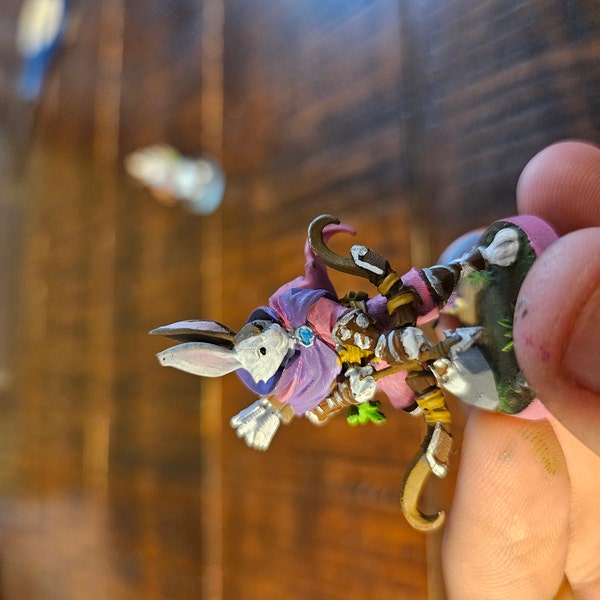 Harengon Mini - 3D Print - 6k Resin - D&D, DND, RPG, TTG, Archer ...