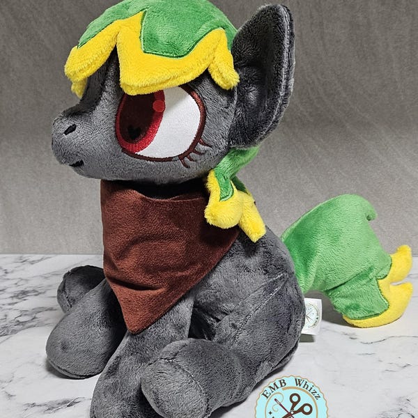 Sitting Pony PDF Plush Pattern by Noxxplush - Etsy