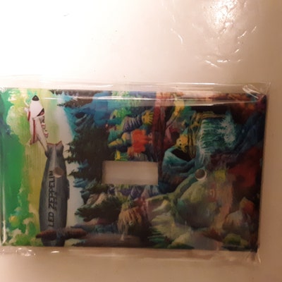 Led Zeppelin Vintage Concert Poster, Switch Plate Cover, Wall Plate ...