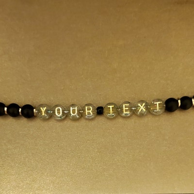 Enamel Alphabet Beads, Letter Beads, Word Beads, Jewelry Making Beads ...