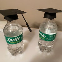 3D Paper Graduation Hat SVG File Cut File for Cricut Cupcake Topper ...