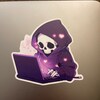 Skeleton Developer Sticker - Programmer - Engineer - Coder - Software Developer - Computer ...