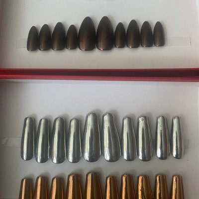 Mystery Set /customize Your Own Set/ Press on Nails With Glitter/ Press ...