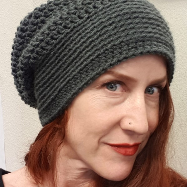 Color Choices, Burgundy Slouch Hat, Black Slouchy Beanie, Gray Womens ...