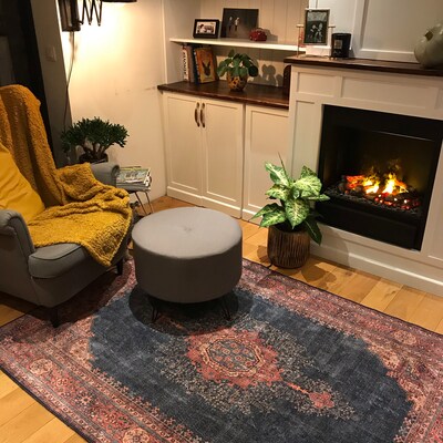 NARGAN Persian Pattern Oriental Rug, Antique Looks, Hand-knotted ...