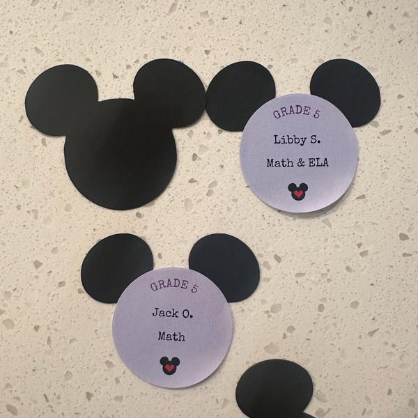 Mickey Die Cuts, Mickey Mouse Die Cut, Mouse Head Paper Punch ...