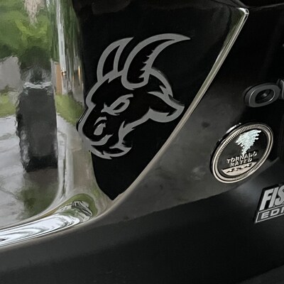 Angry Goat Fender Car Emblem Badges - Etsy