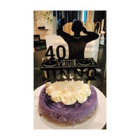 ANY NUMBER Stepping Into 45 Cake Topper Fabulous Birthday - Etsy