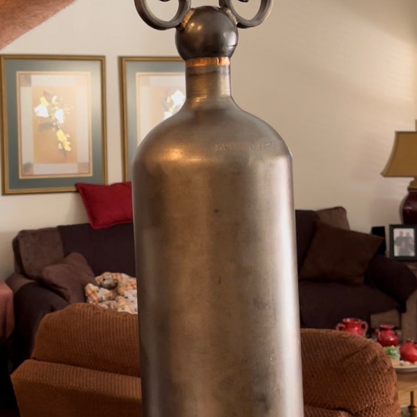 Rustic Gong, Cylinder Bell, Tank Bell, Farm Bell, Entry Bell, Yard Art ...