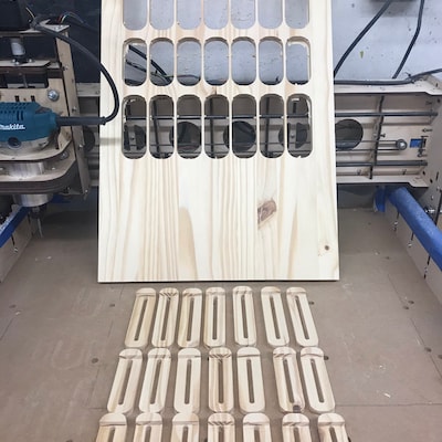 Longmill MK2 30x48 CNC Router Spoilboard Design File and G-code Files ...