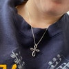 Sterling Silver Celtic Infinity Cross Double Sided pendant Only or ...