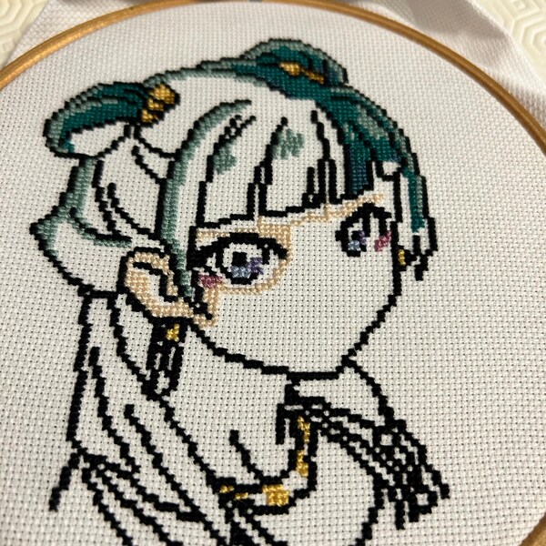 Demon Slayer - Inosuke Infinity Castle Cross Stitch Pattern - Instant ...