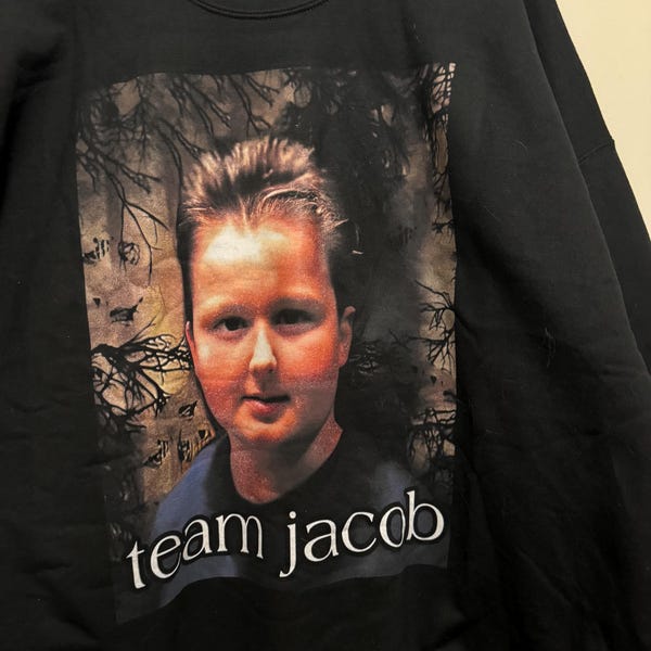 Team Edward Sticker - Twilight Merch - Edward Cullen - Kiss-cut ...