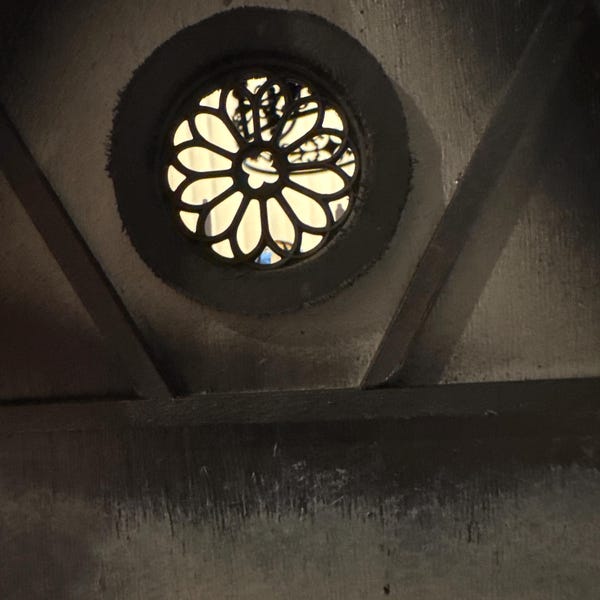 Church Rose Window Double Arch for Diorama or Dollhouse - Etsy