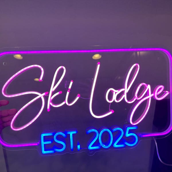 Neon Logo Sign Custom, Business Sign Wall, Custom Neon Sign Logo ...