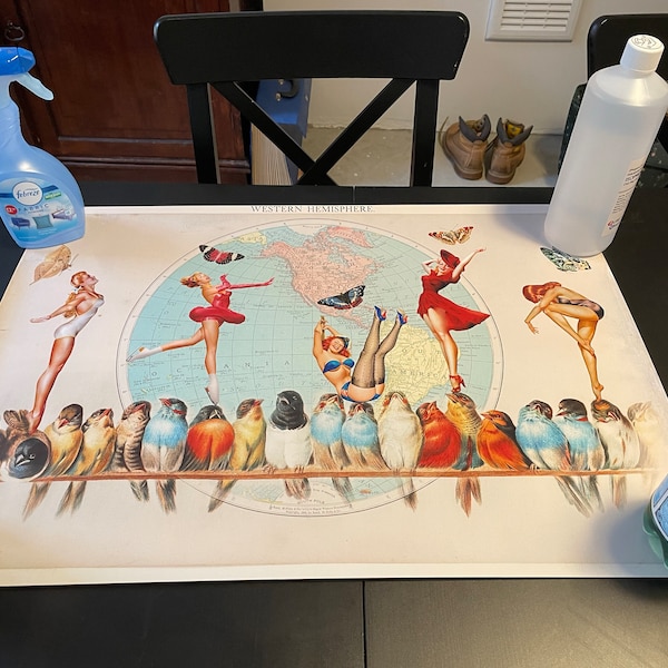 Salvador Dali Postcards, Surreal Collage Artwork Small Print A6 Post ...