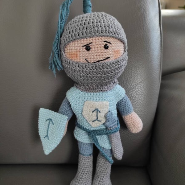 Crochet Knight - PDF Pattern - Etsy