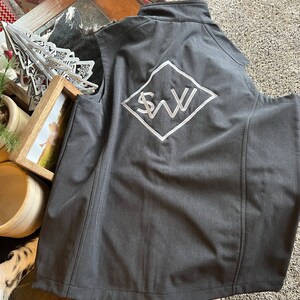 Custom Branded Youth Softshell Jacket-livestock Brand-farm and Ranch ...